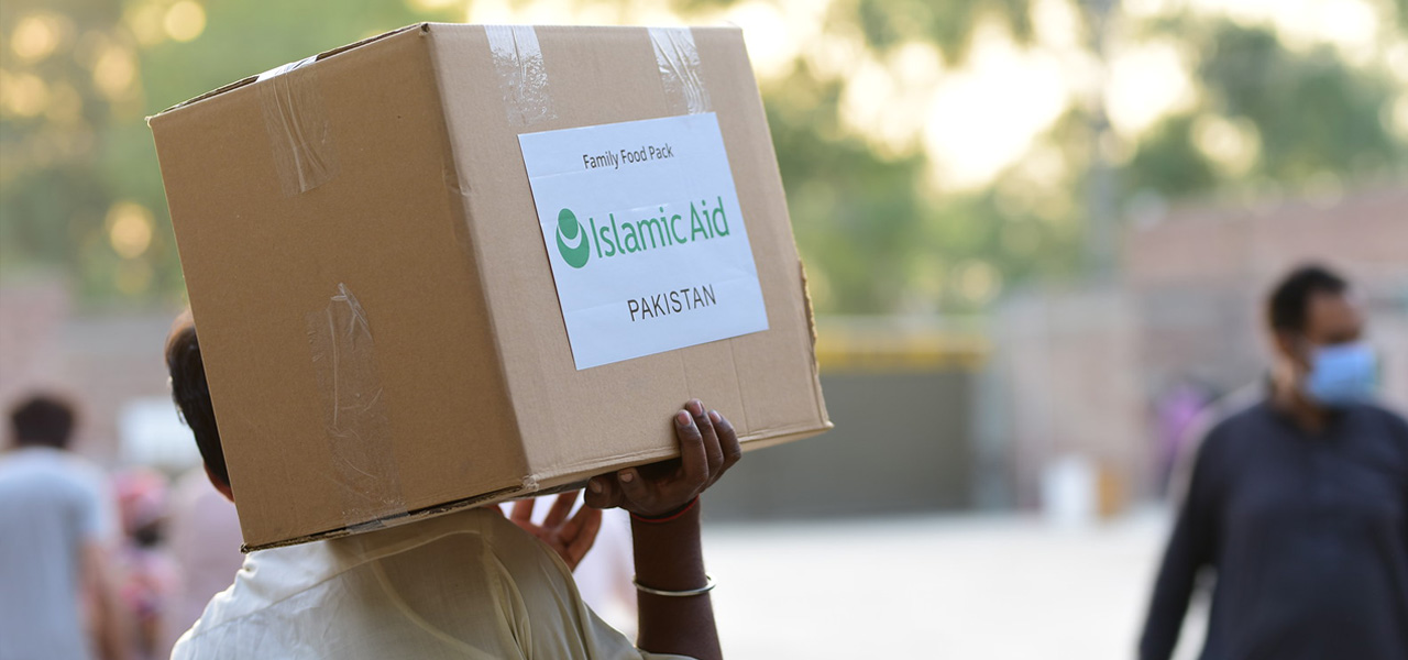 Islamic Aid Landing Page